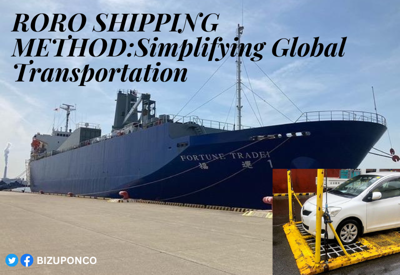 Roro Shipping Method Simplifying Global Transportation